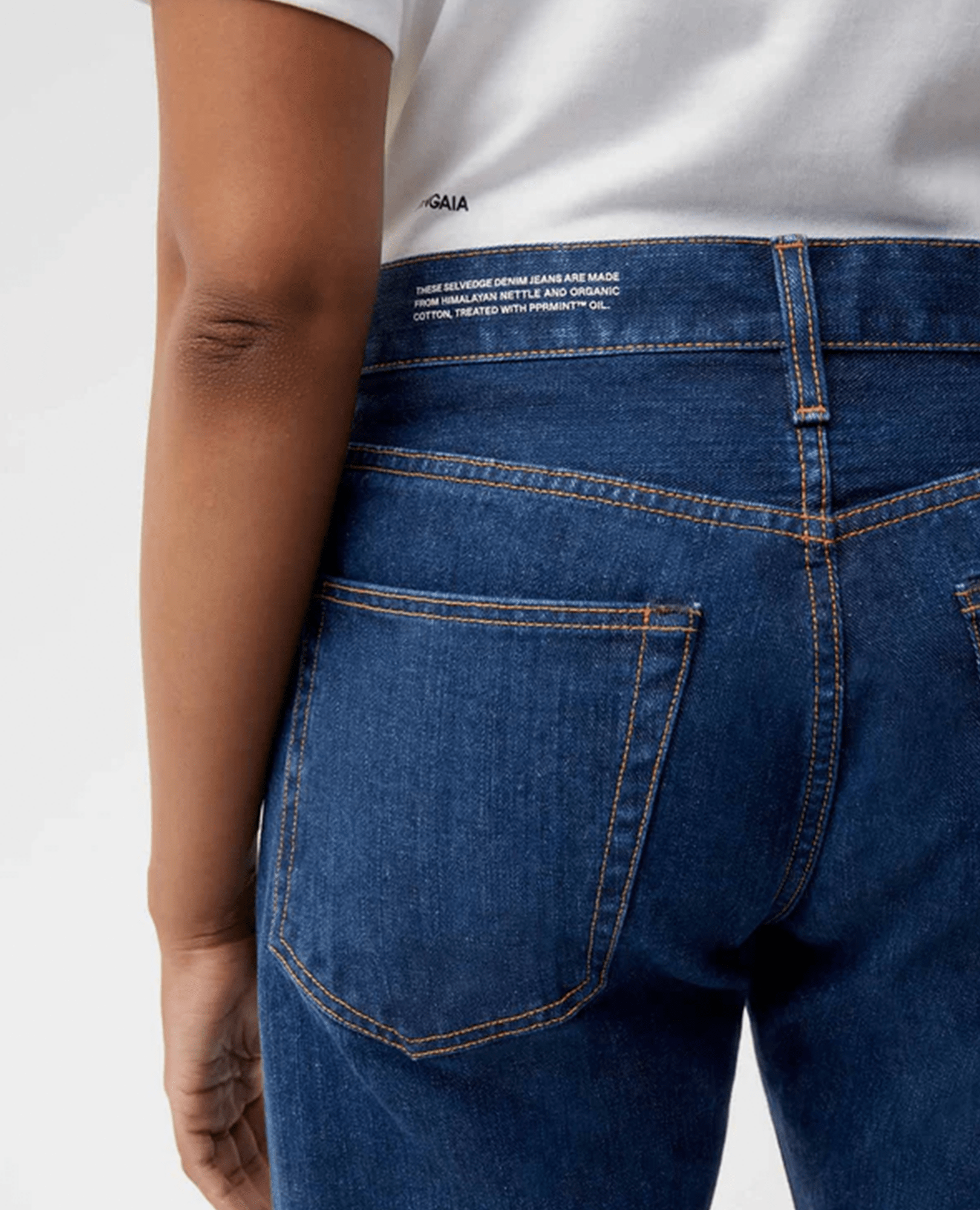 Straight leg jeans