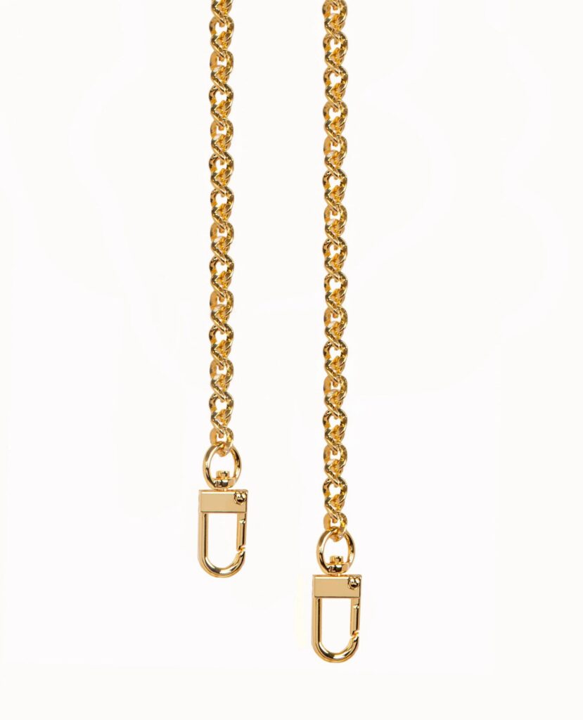 Gold chain strap